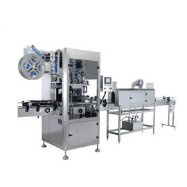 Automatic PVC Sleeve Shrink Labeling Machine for Bottles - Vkpacks.com