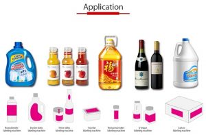 Fully Automatic Sticker Labeling Machine for Self Adhesive Glass Bottle ...