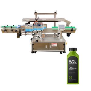 Square Bottle Labeling Machine, Square Bottle Label Applicator For Sale